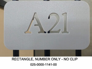 Custom Suite Numbers - Stone Mountain Pet Products